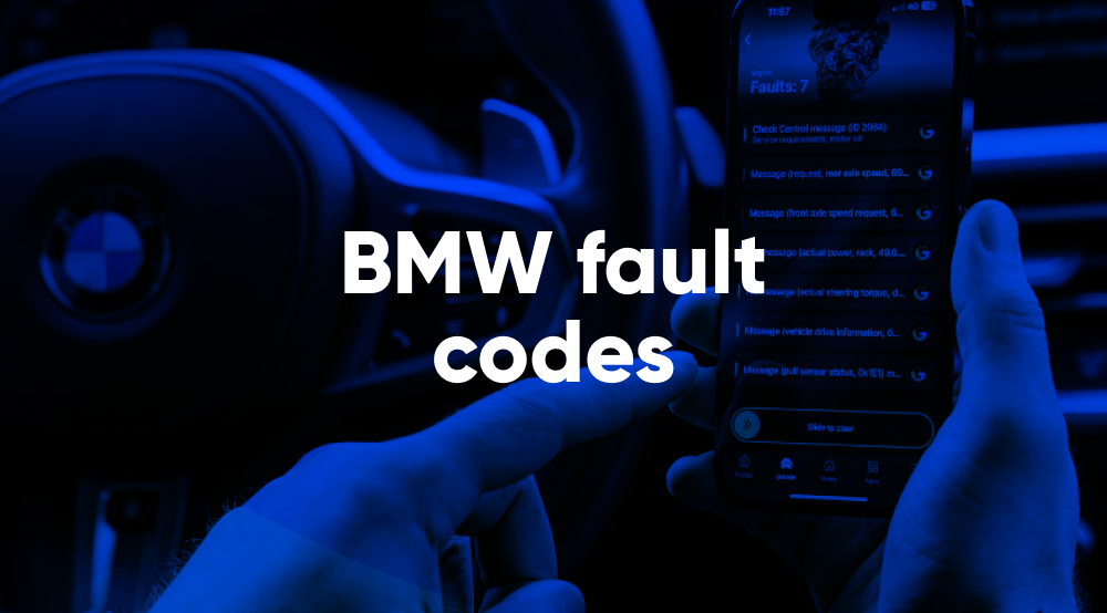 BMW fault codes & what they mean | OBDeleven